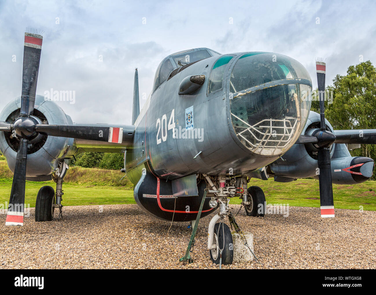 Vintage fighter aircraft at RAF Cosford Stock Photo - Alamy