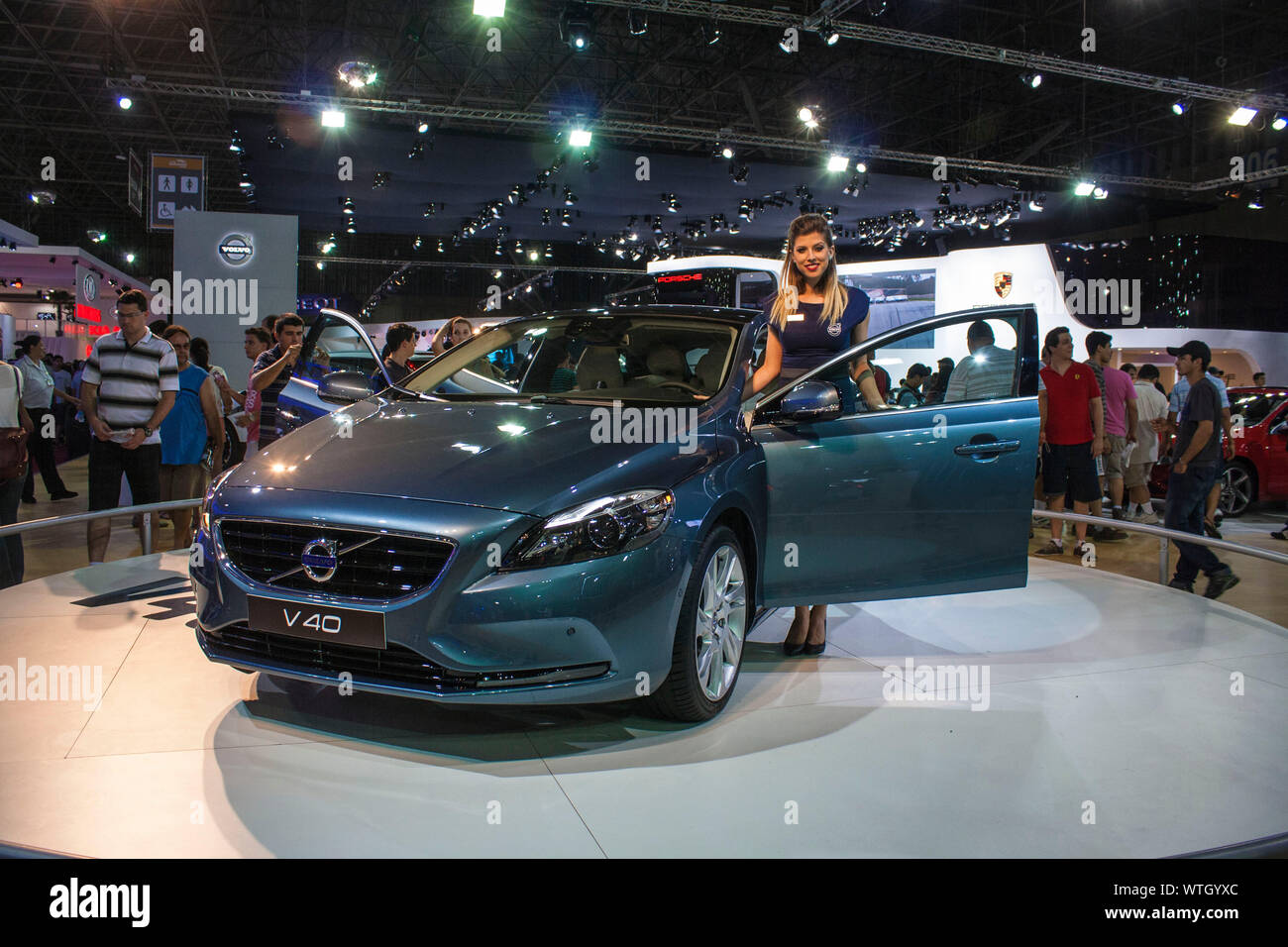Volvo, 27th International Motor Show, Anhembi, São Paulo, Brazil Stock ...