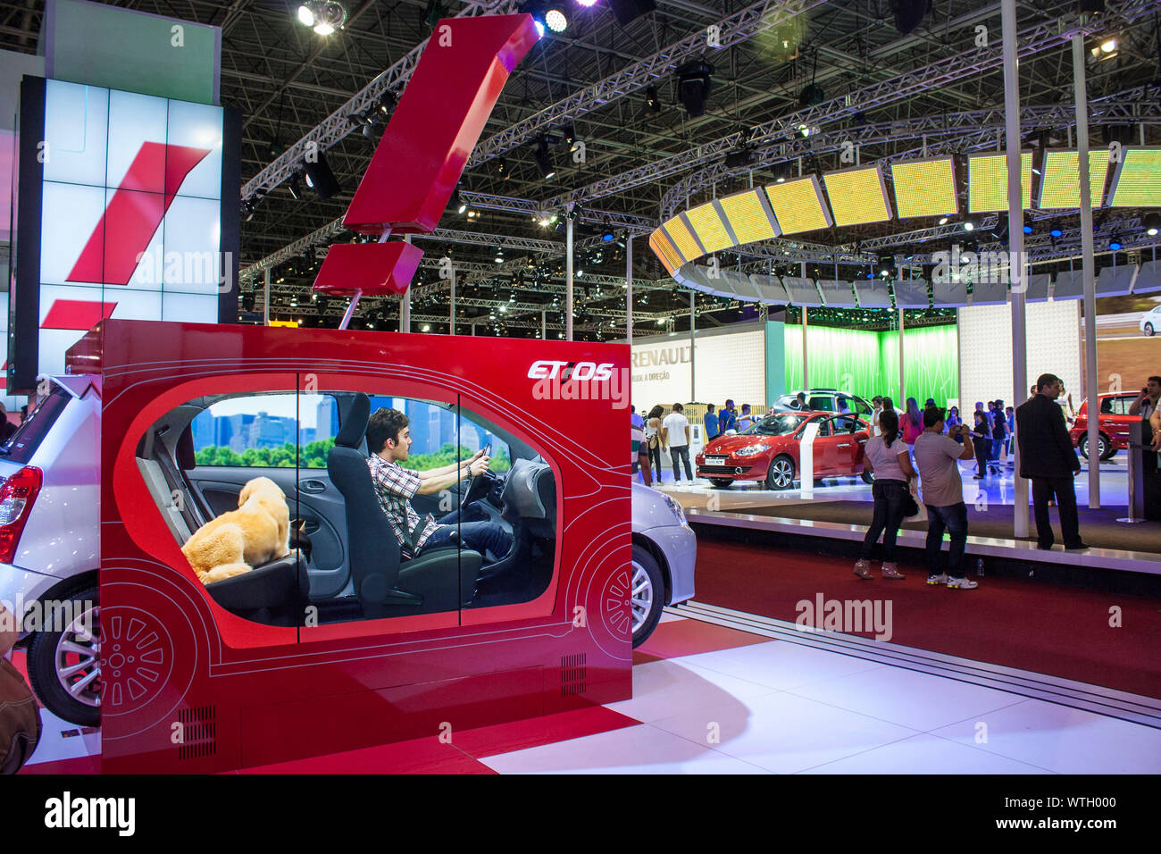 Toyota, 27th International Motor Show, Anhembi, São Paulo, Brazil Stock ...