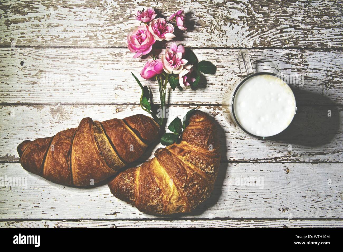 Croissant flower hi-res stock photography and images - Alamy