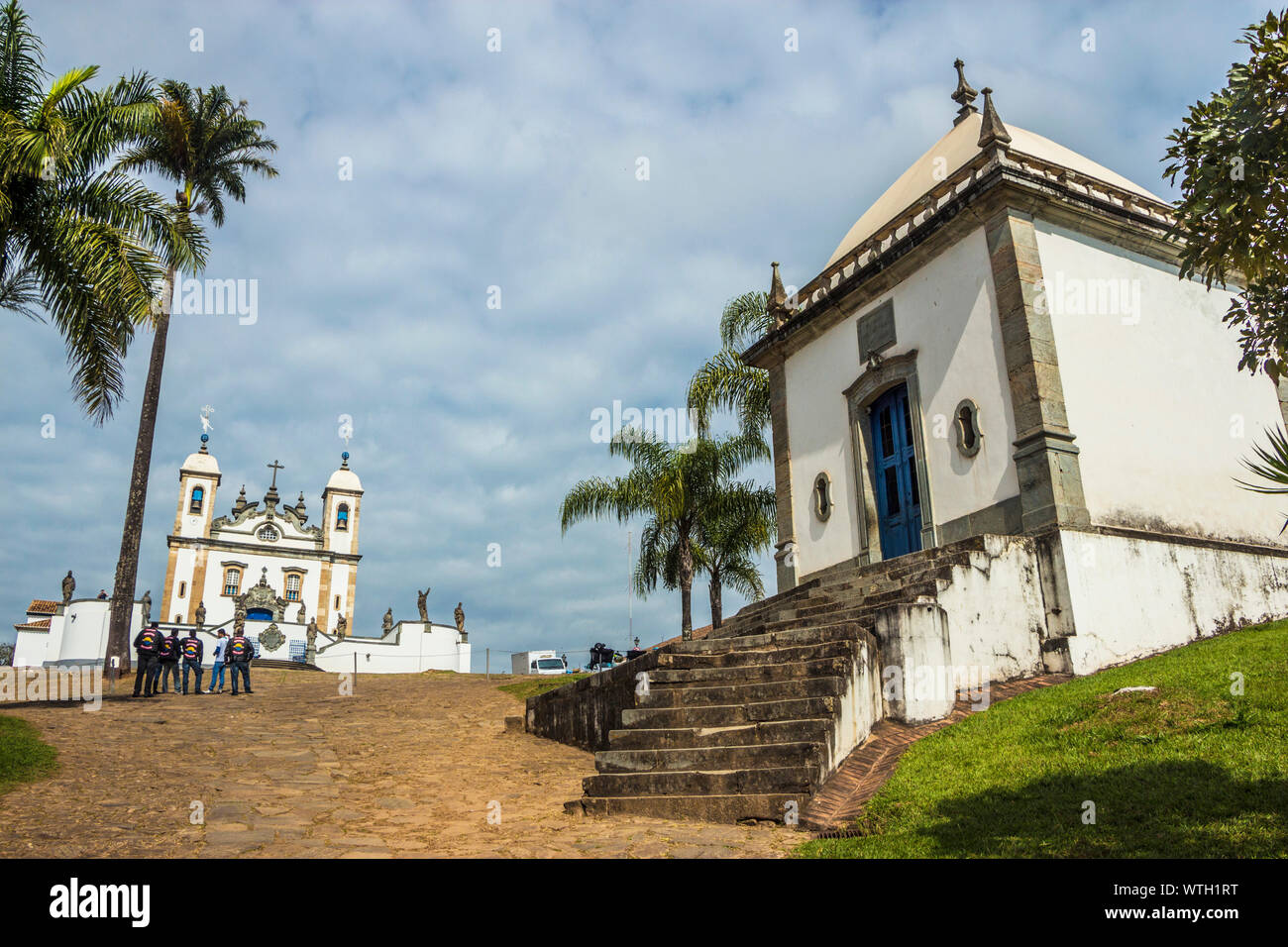 The aleijadinho statues at congonhas hi-res stock photography and ...