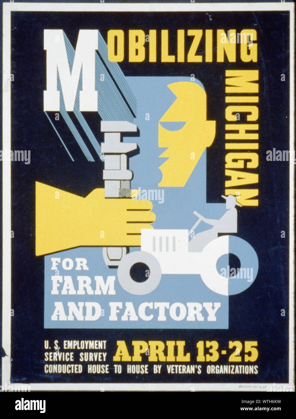 Tractor poster hi-res stock photography and images - Alamy