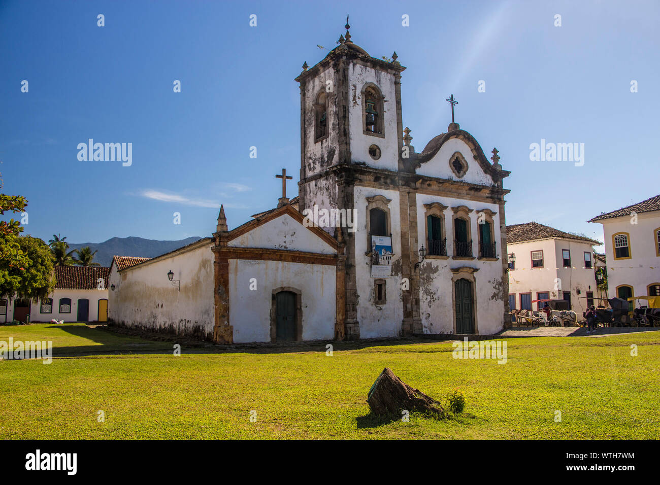 Igreja de Santa Rita de Cássia, Church St. Rita, Paraty, Rio de Janeiro ...