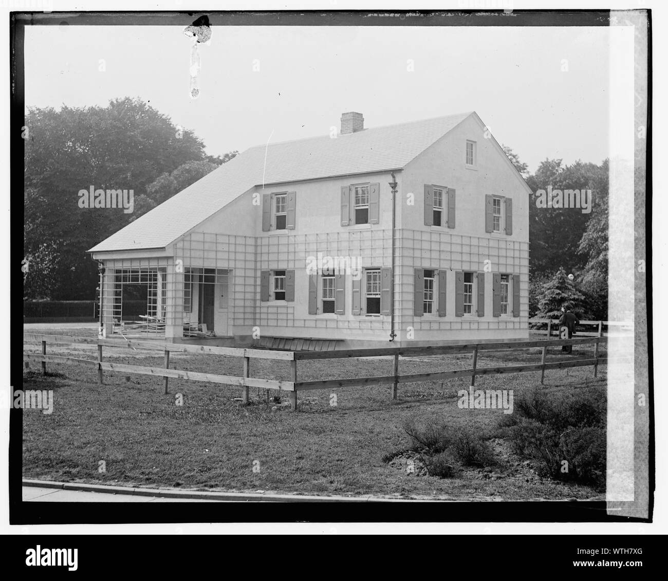 The model house Black and White Stock Photos & Images - Alamy
