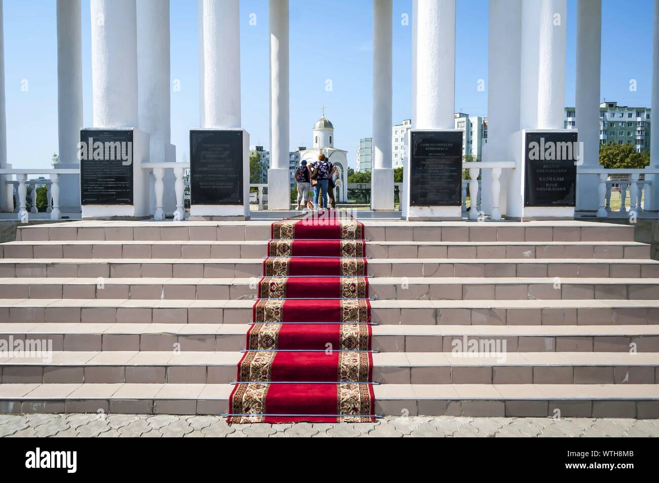 BENDER, TRANSNISTRIA, MOLDOVA. August 24, 2019. Historical military ...
