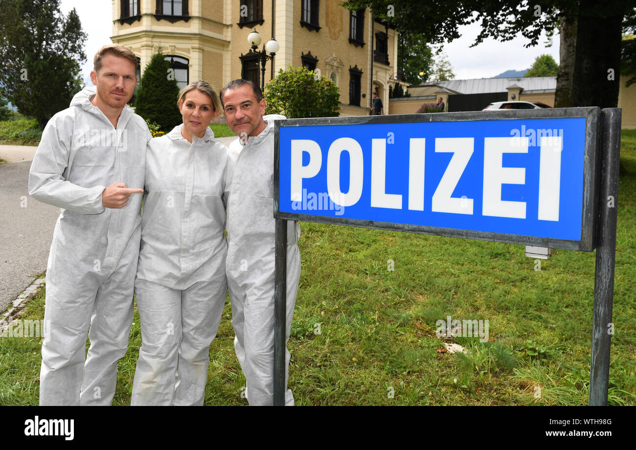 Berchtesgaden, Germany. 11th Sep, 2019. The actor Andreas Ortner, (l-r ...