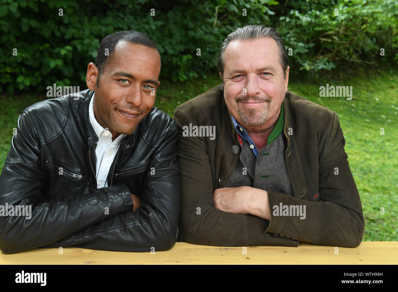 Berchtesgaden, Germany. 11th Sep, 2019. The actors Peter Marton (role ...