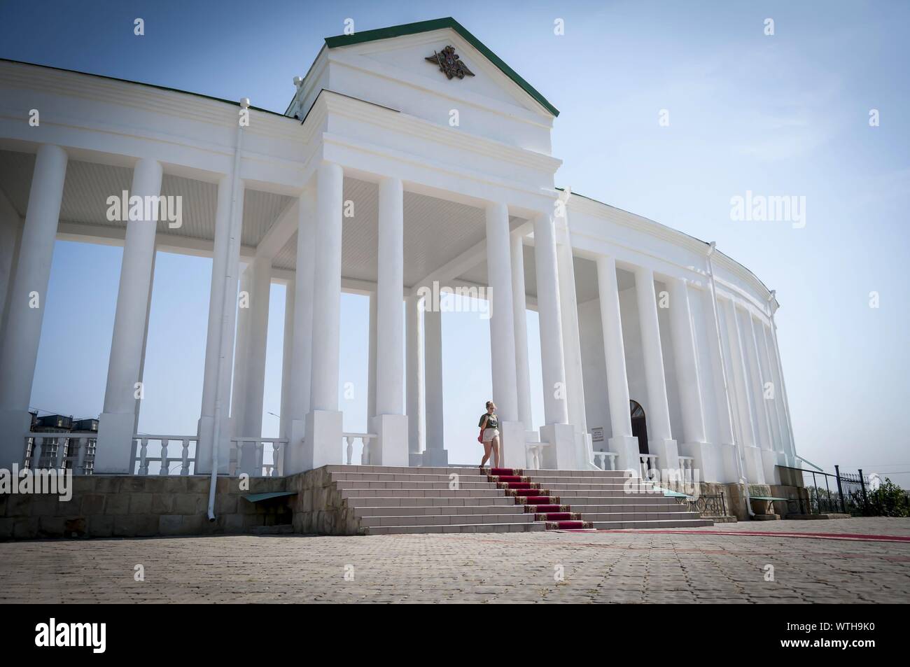 BENDER, TRANSNISTRIA, MOLDOVA. August 24, 2019. Historical military ...