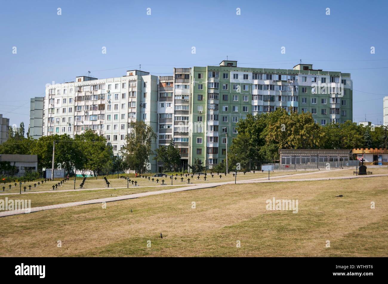 BENDER, TRANSNISTRIA, MOLDOVA. August 24, 2019. Historical military ...