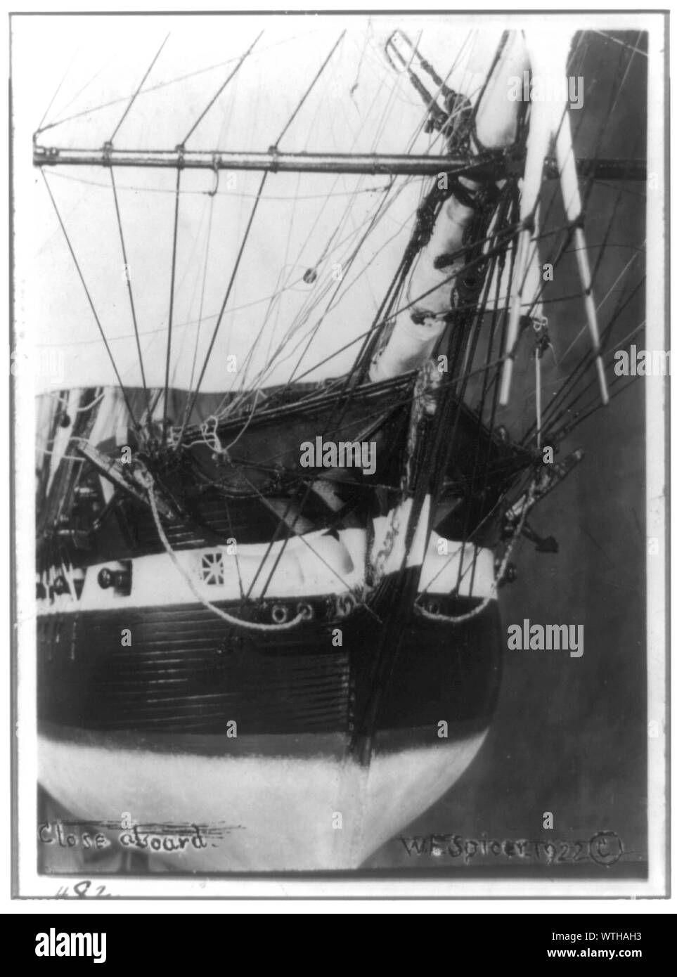 Close up ship Black and White Stock Photos & Images - Alamy