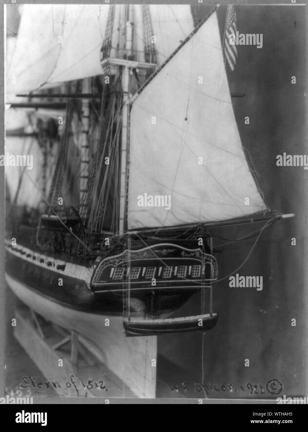 Ship stern Black and White Stock Photos & Images - Alamy