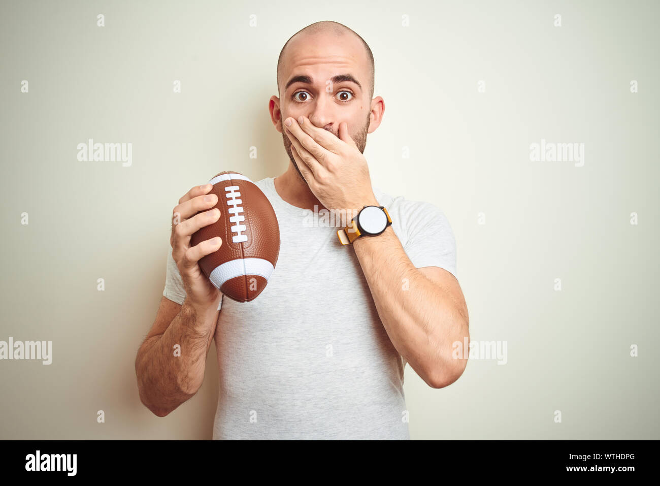 Bald male rugby player hi-res stock photography and images - Alamy