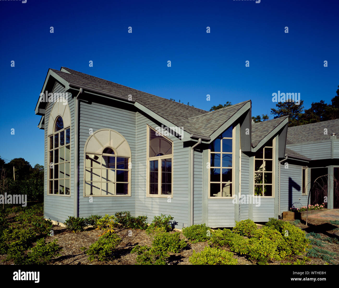 Modern house architectural details Stock Photo - Alamy