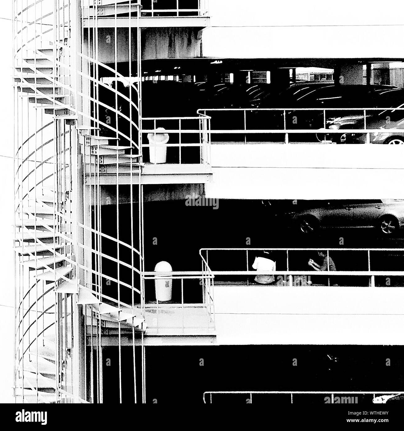 Transportation land vehicle sitting building exterior architecture hi ...