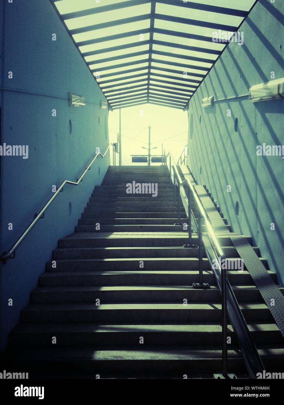 Staircase in subway architecture hi-res stock photography and images ...