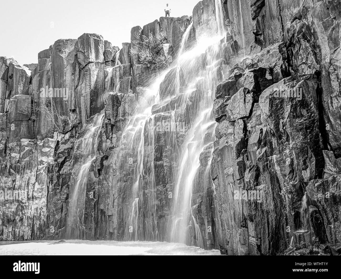 Top waterfall hi-res stock photography and images - Alamy
