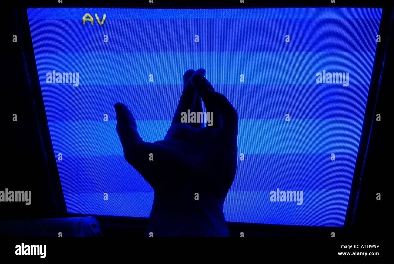 Tv screen close up hi-res stock photography and images - Alamy