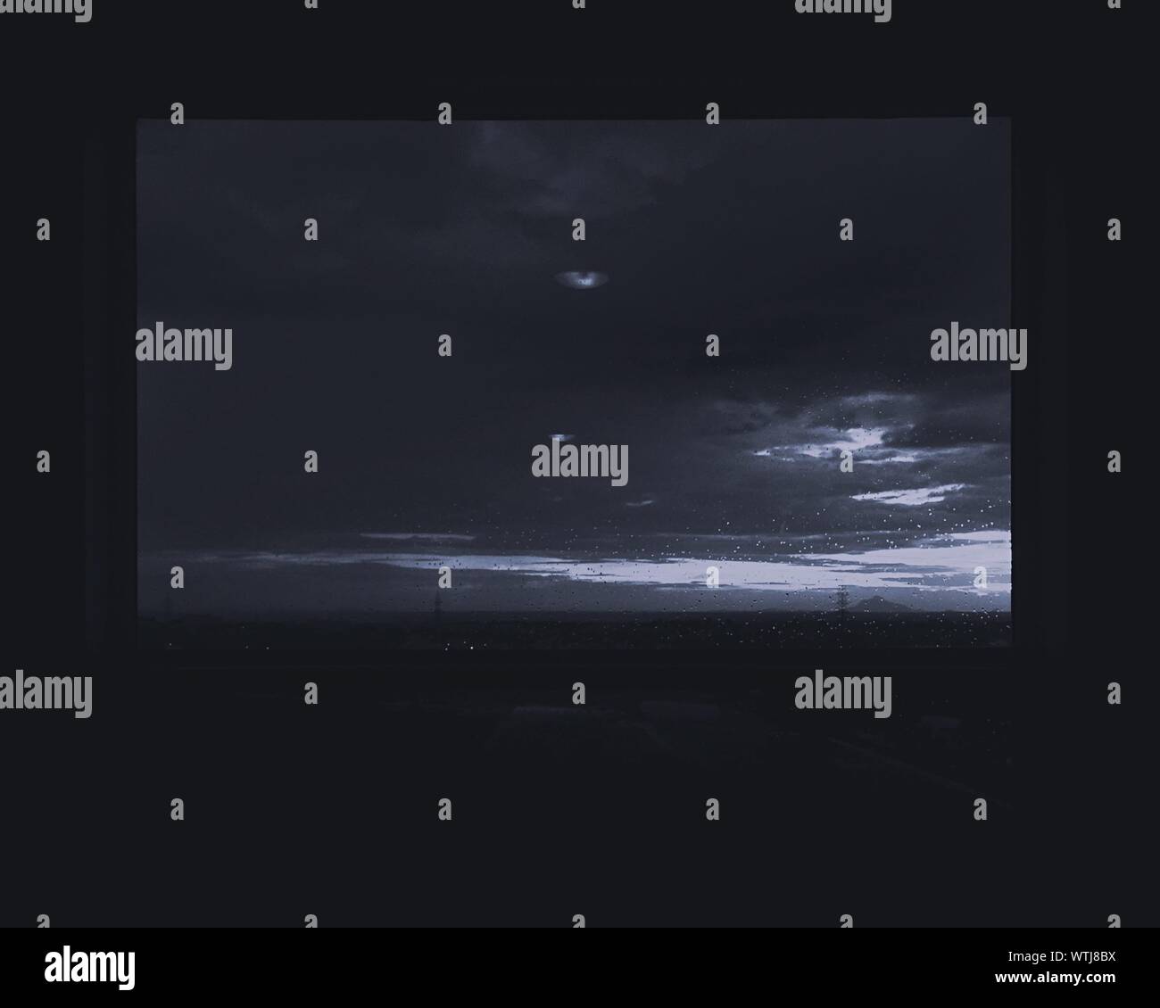 Night Sky Through Window High Resolution Stock Photography and Images ...