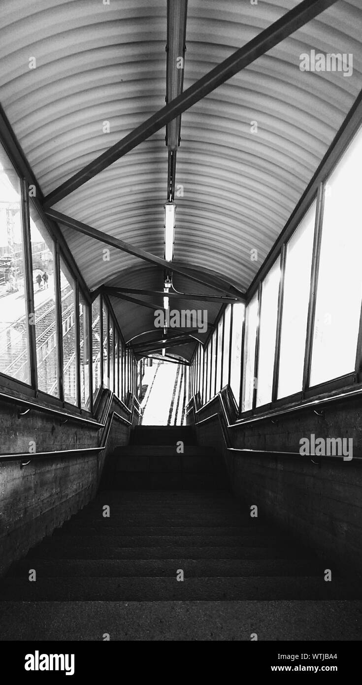 View of empty stairs hi-res stock photography and images - Alamy