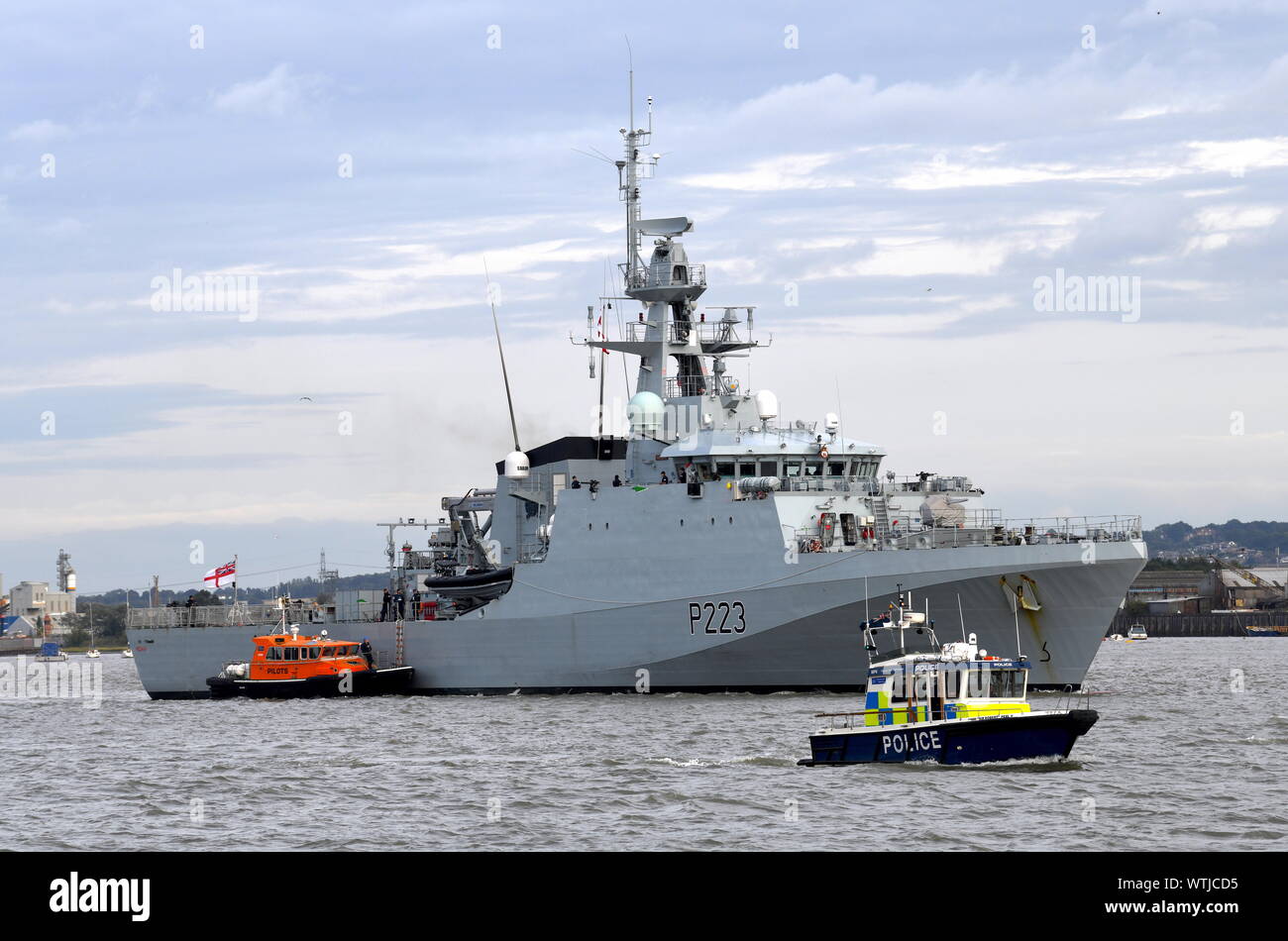 HMS Medway is the latest warship to be commissioned into the Royal Navy ...