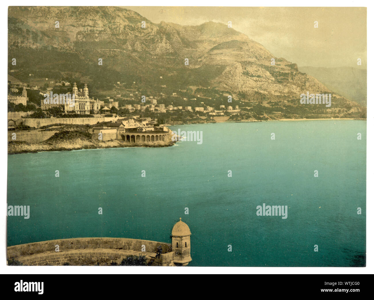 Monte Carlo and Cap Martin, Monaco (Riviera Stock Photo - Alamy
