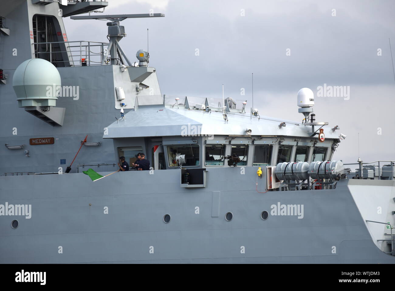 HMS Medway is the latest warship to be commissioned into the Royal Navy ...