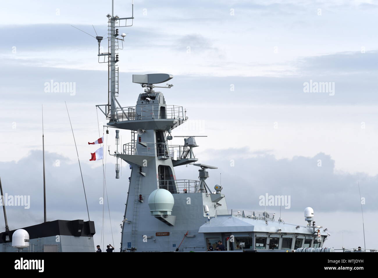 HMS Medway is the latest warship to be commissioned into the Royal Navy ...