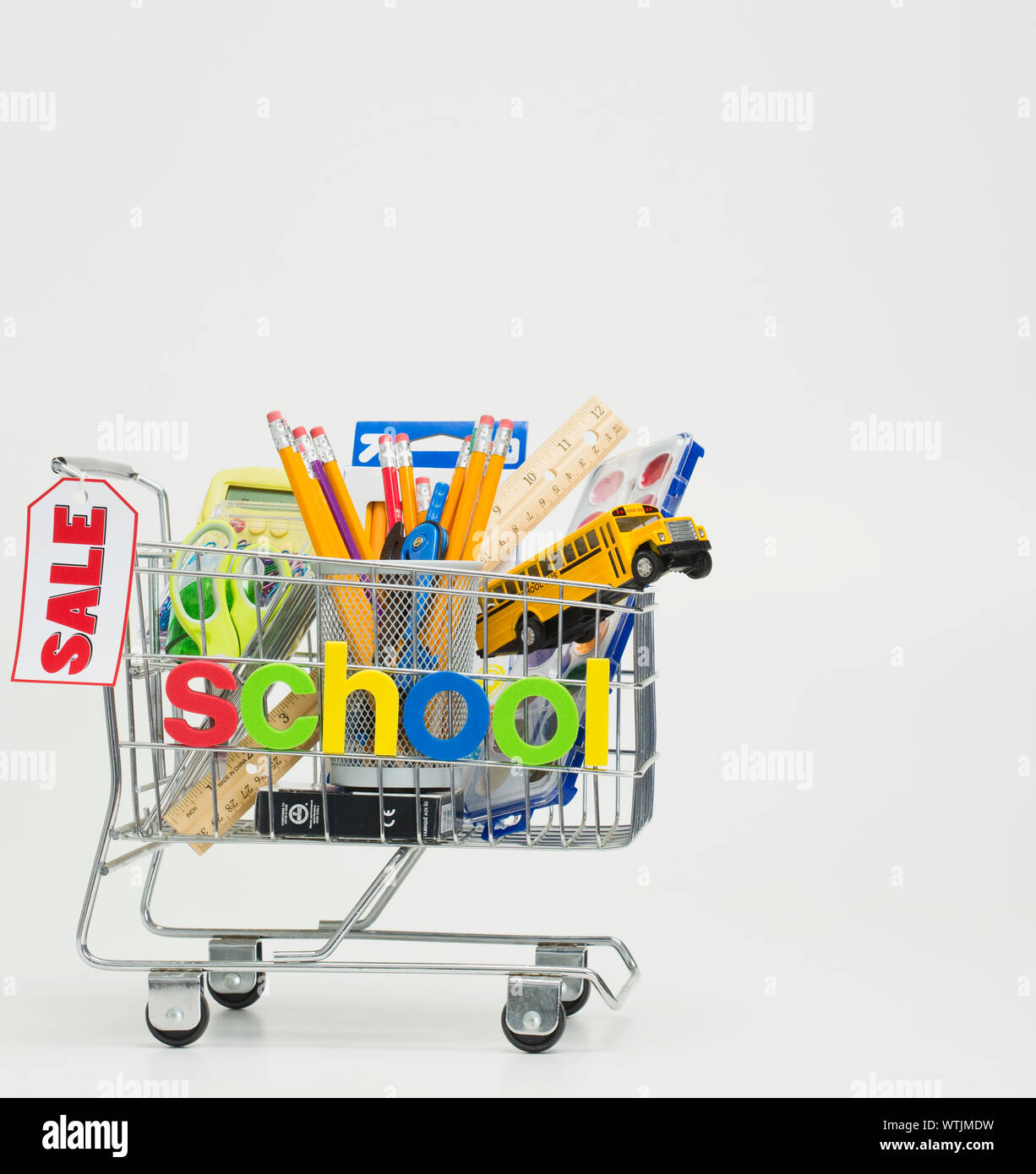 School back schooling learning supplies hi-res stock photography and ...