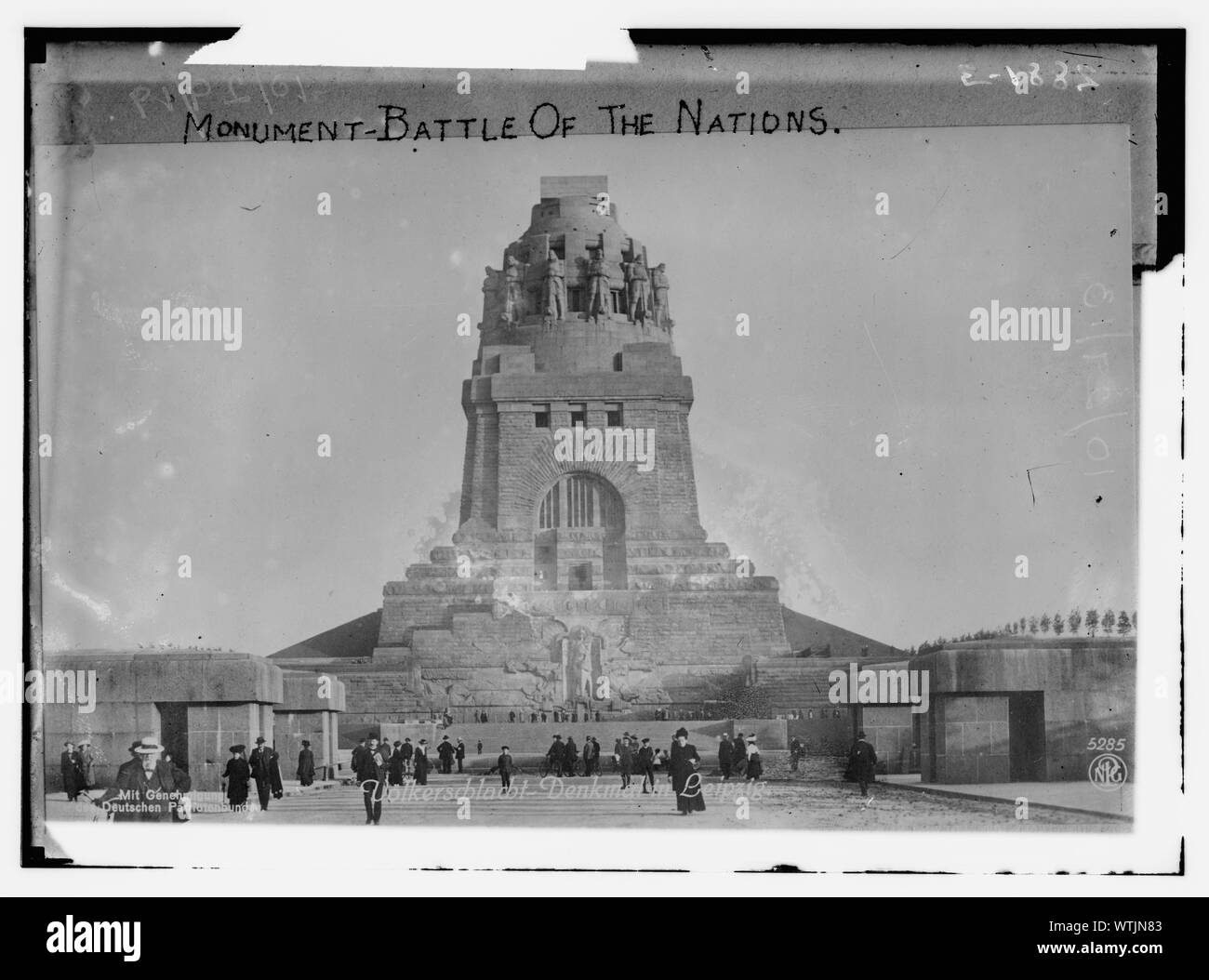 Monument -- Battle of the Nations Stock Photo - Alamy