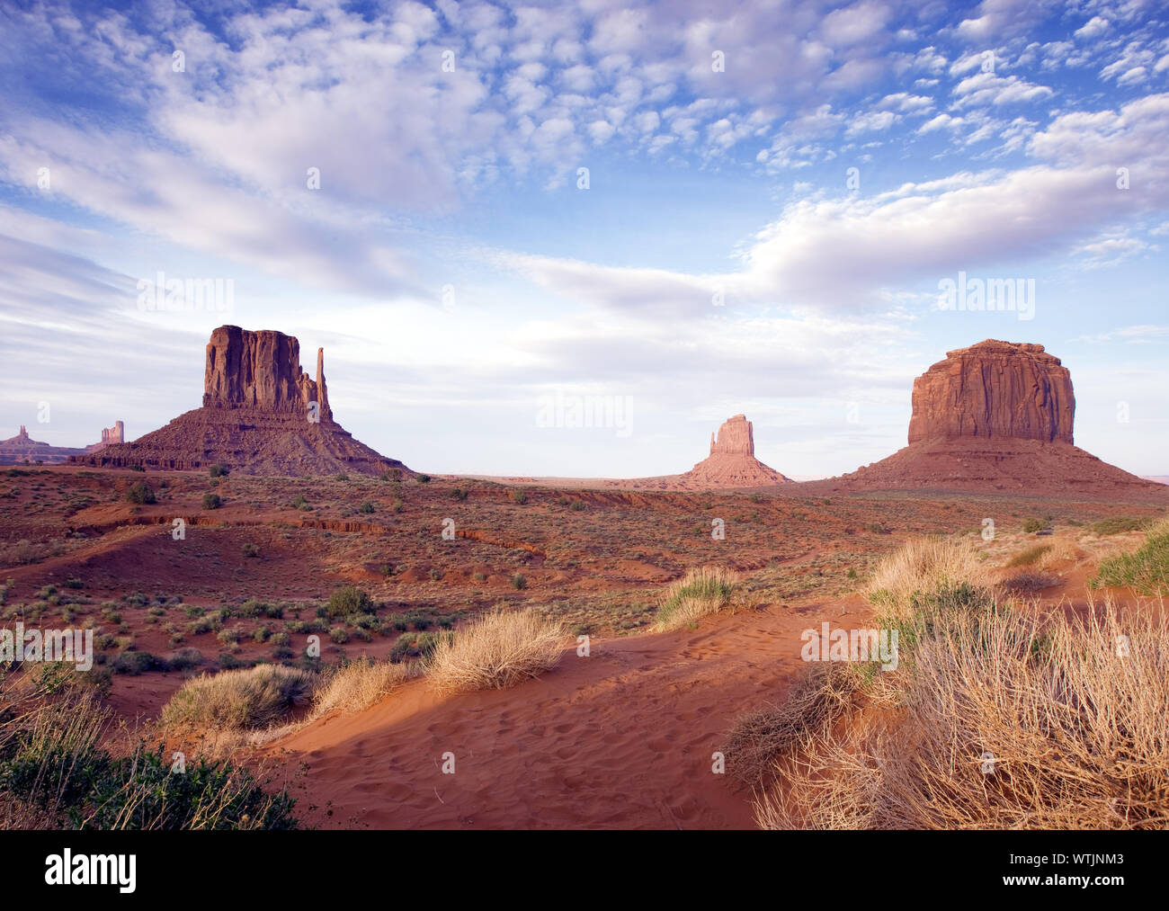 Monument Valley View, Arizona Stock Photo - Alamy