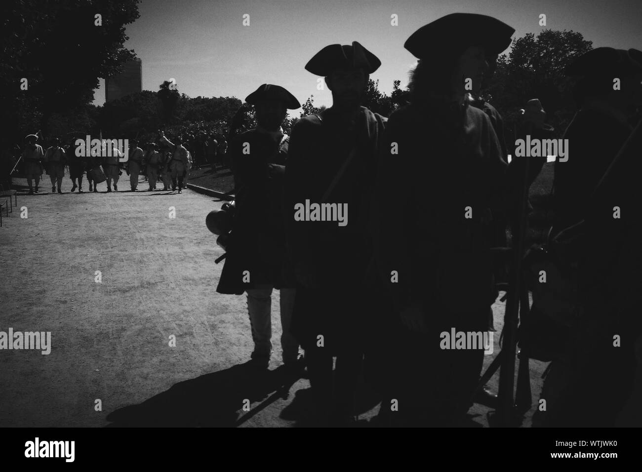 Standing marching hi-res stock photography and images - Alamy