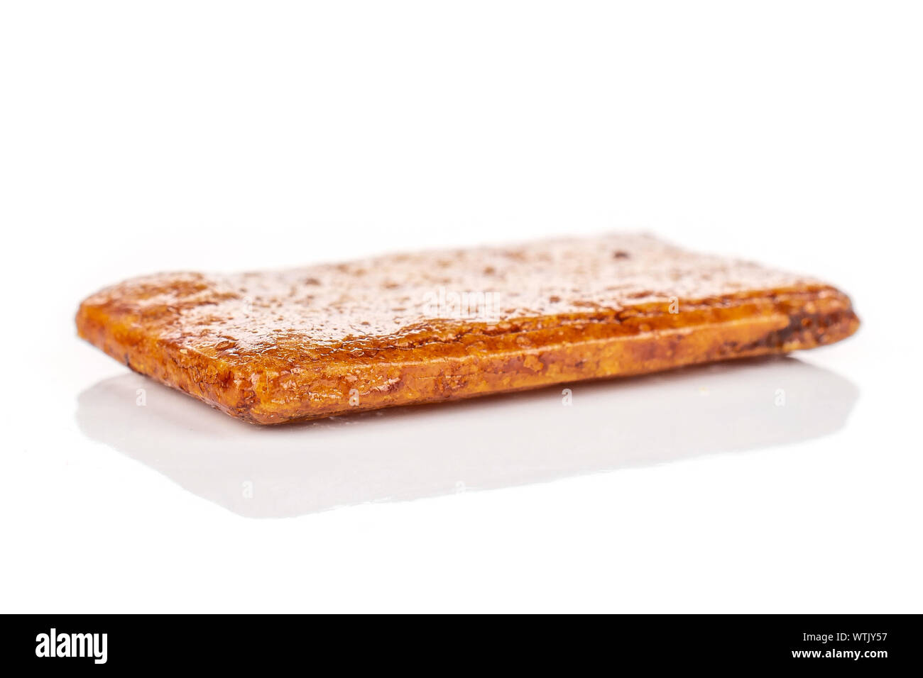 One whole rectangular rice japan assortment isolated on white ...