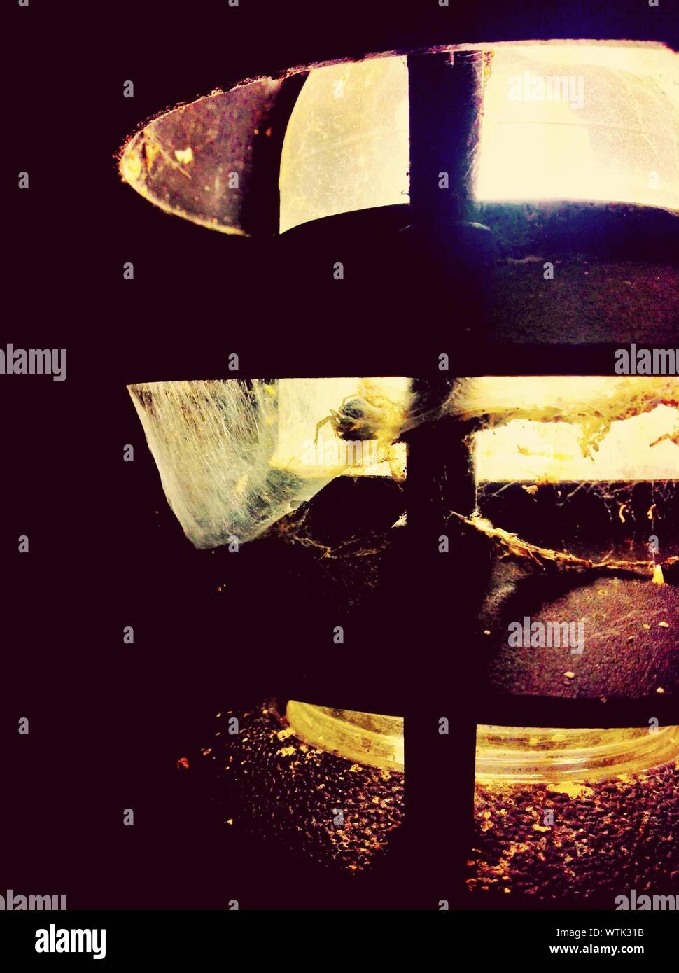 Window with spider web hi-res stock photography and images - Alamy