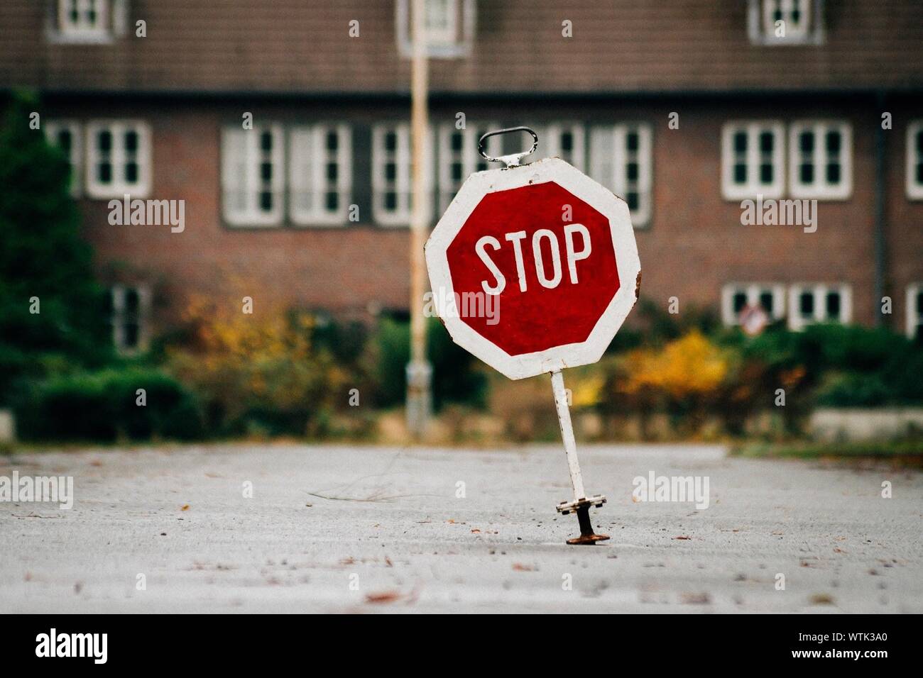 Stop Sign On Street High Resolution Stock Photography and Images - Alamy
