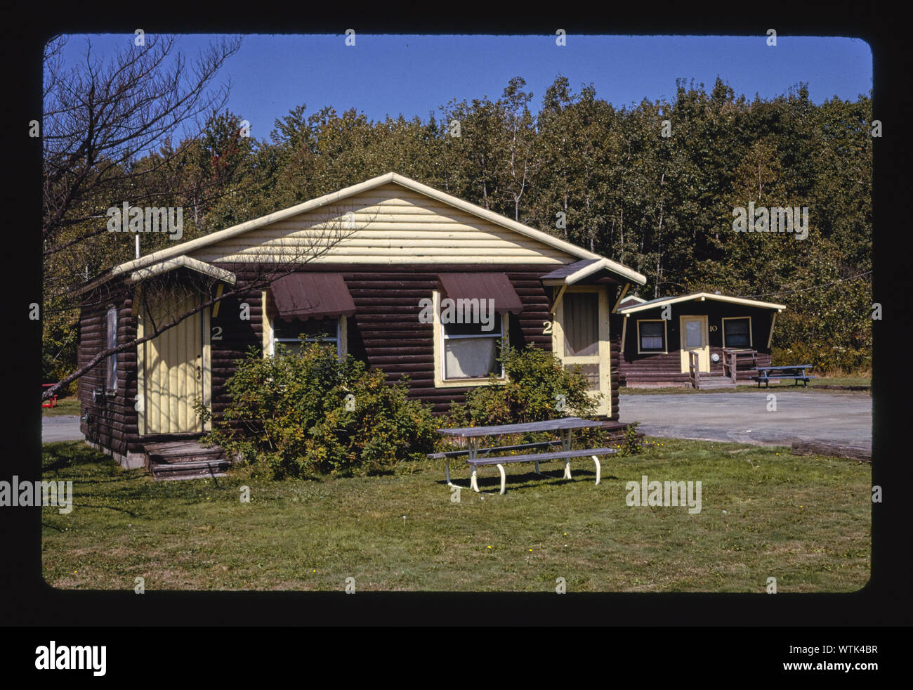 Moosehead Cabins, Scarborough, Maine Stock Photo - Alamy