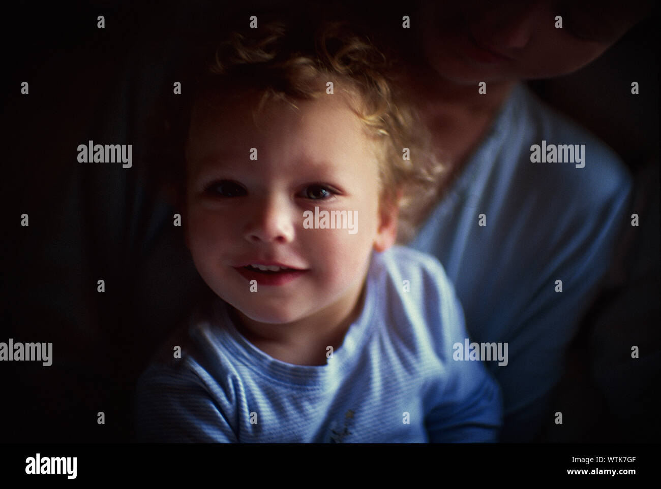 A smiling chubby kid Stock Photo - Alamy