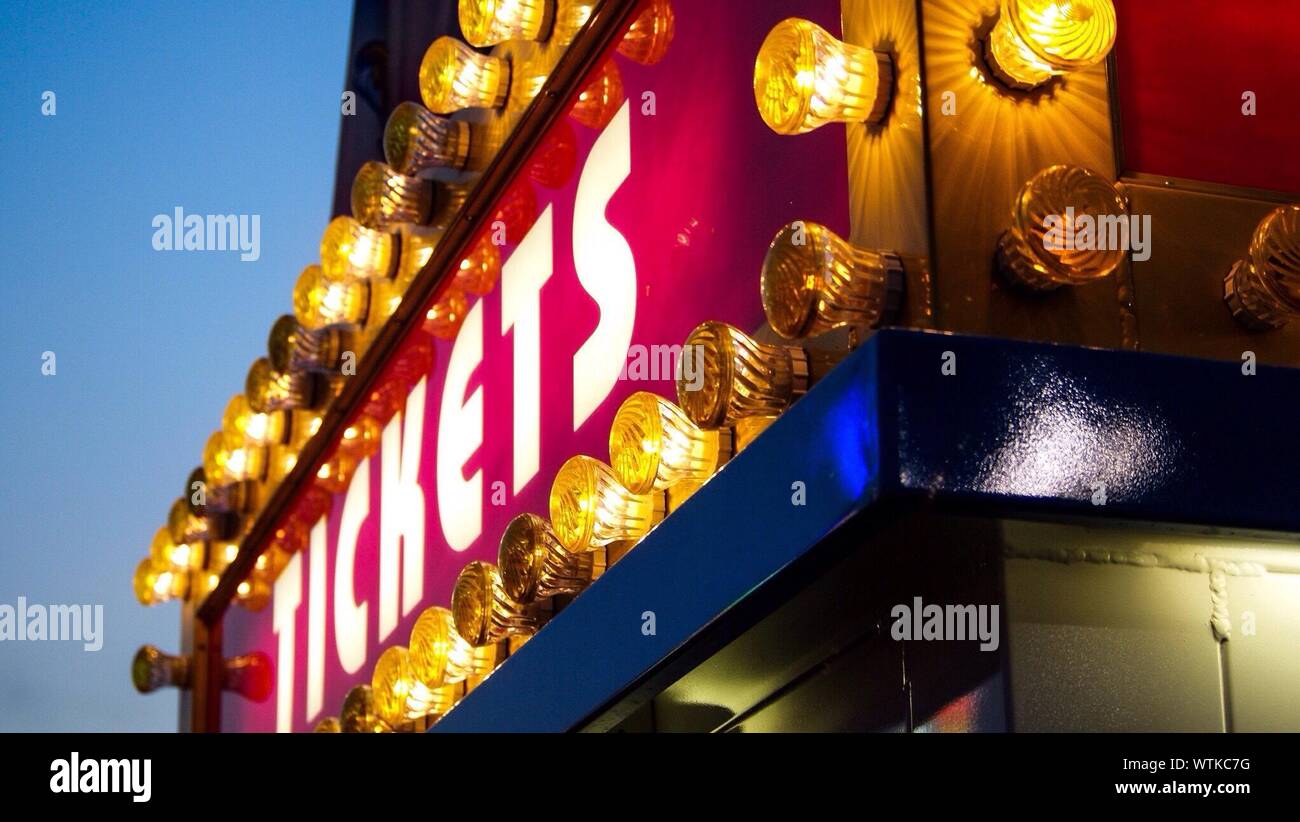Carnival ticket booth hi-res stock photography and images - Alamy