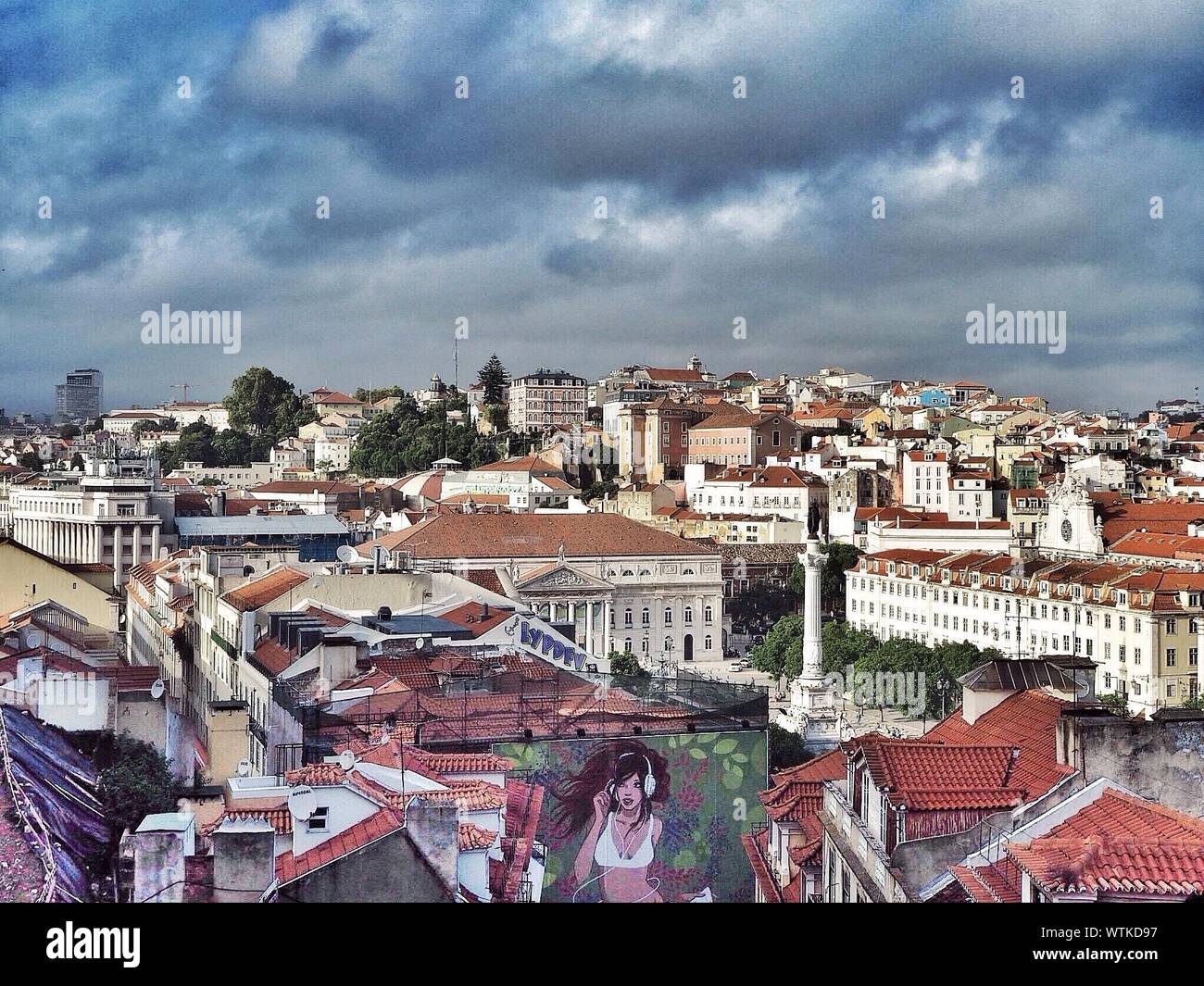 Townscape painting hi-res stock photography and images - Alamy