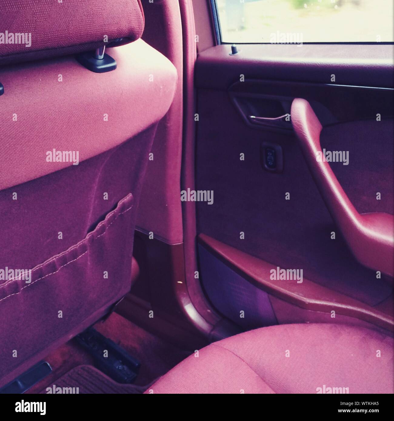 Back of car inside hi-res stock photography and images - Alamy