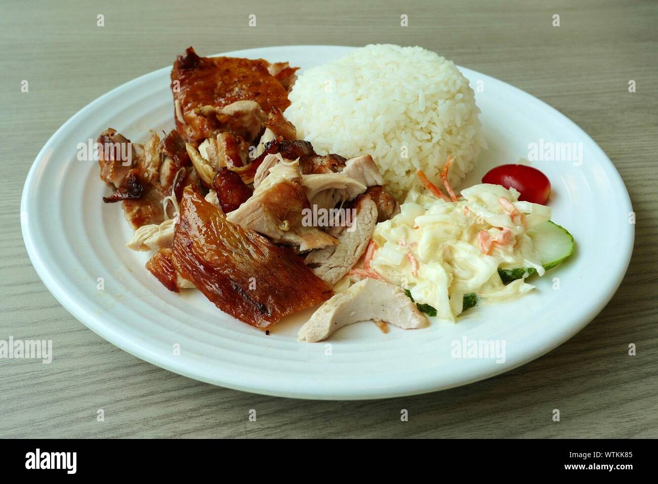 Chicken salad and rice hi-res stock photography and images - Alamy