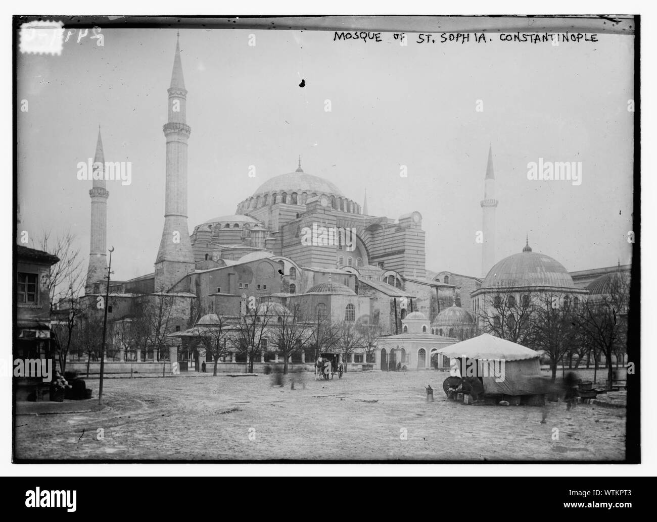 Mosque of St. Sophia, Constantinople Stock Photo - Alamy