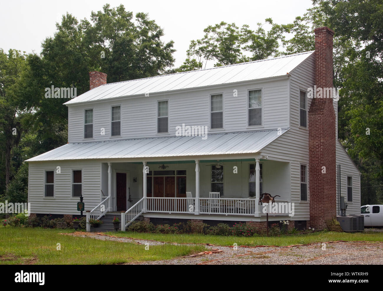 Moss Hill historic home near Pine Apple, Alabama Stock Photo - Alamy