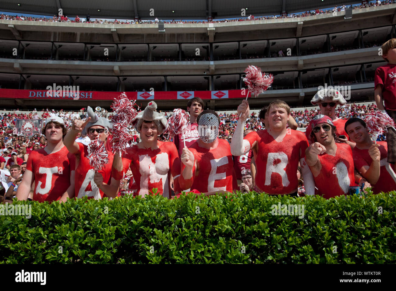 University of alabama football team hi-res stock photography and images ...