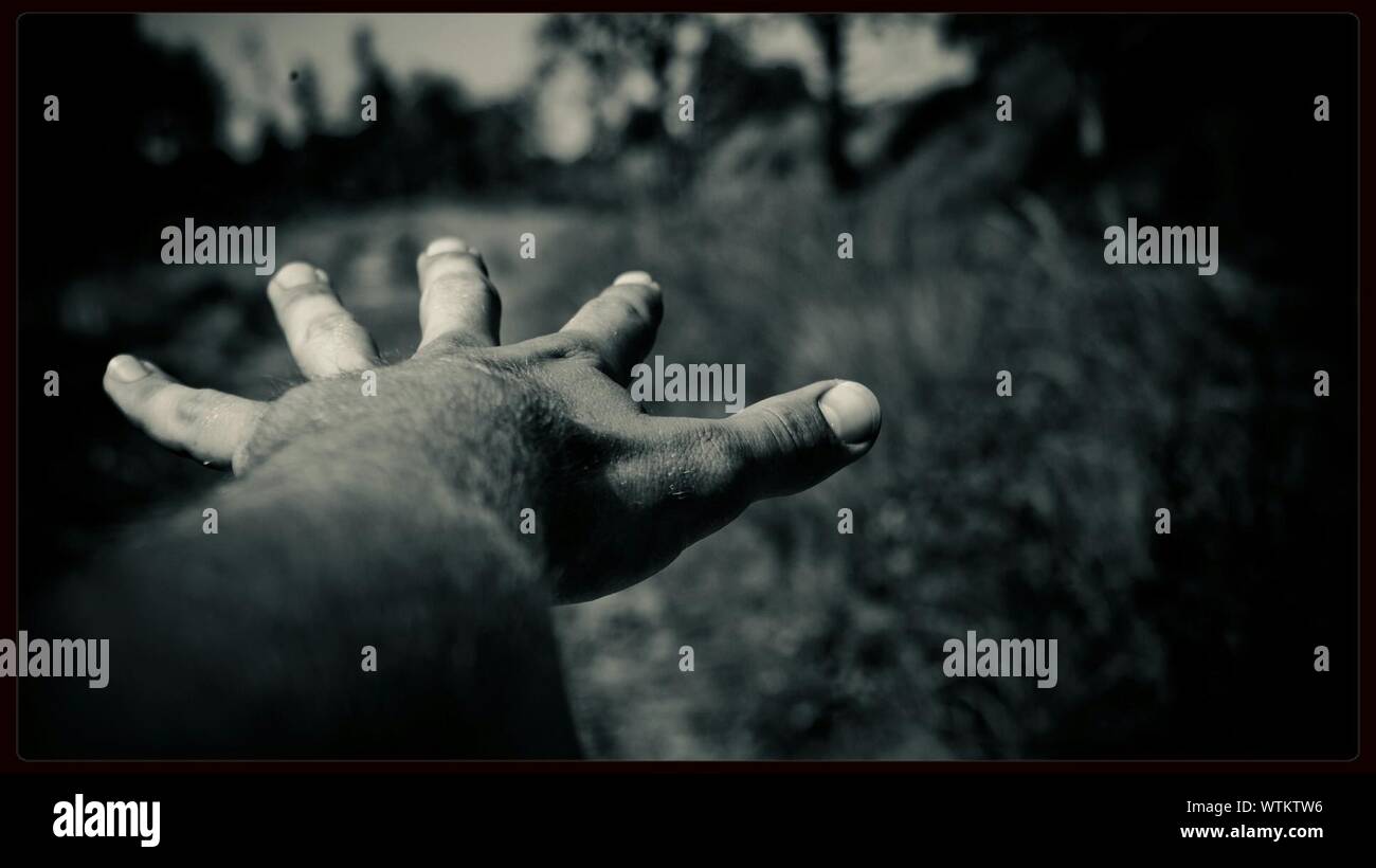 Person reaching out their hand hi-res stock photography and images - Alamy