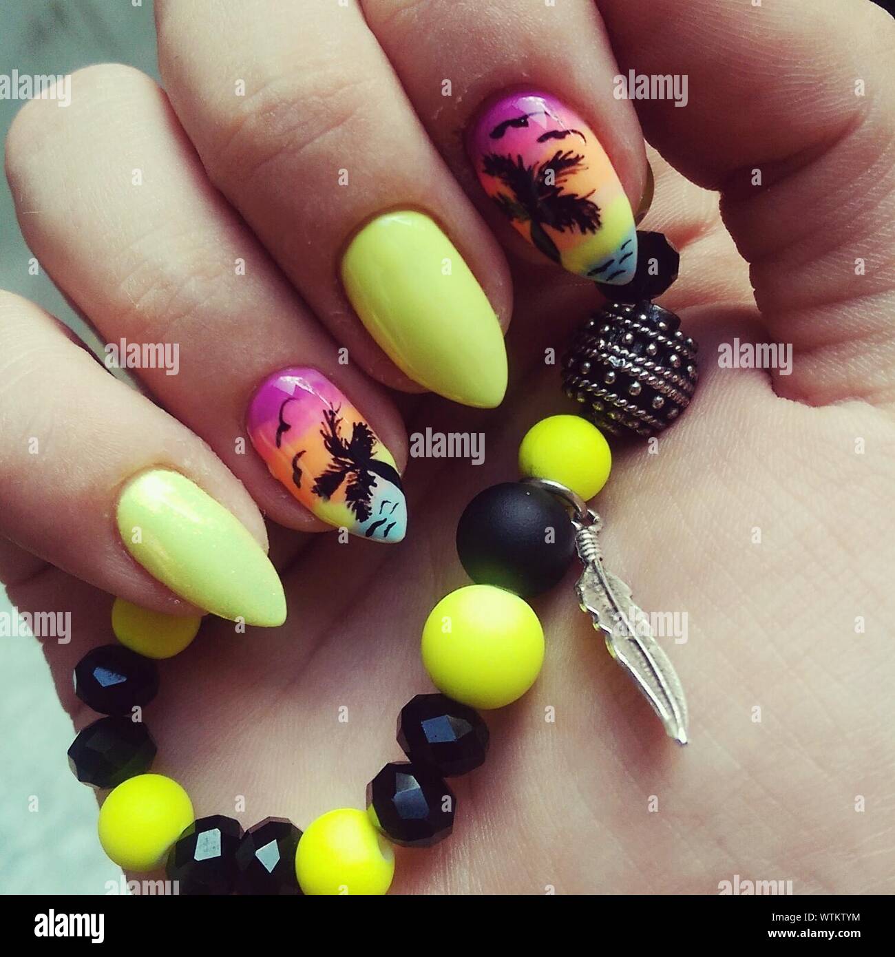 Human nails hi-res stock photography and images - Alamy