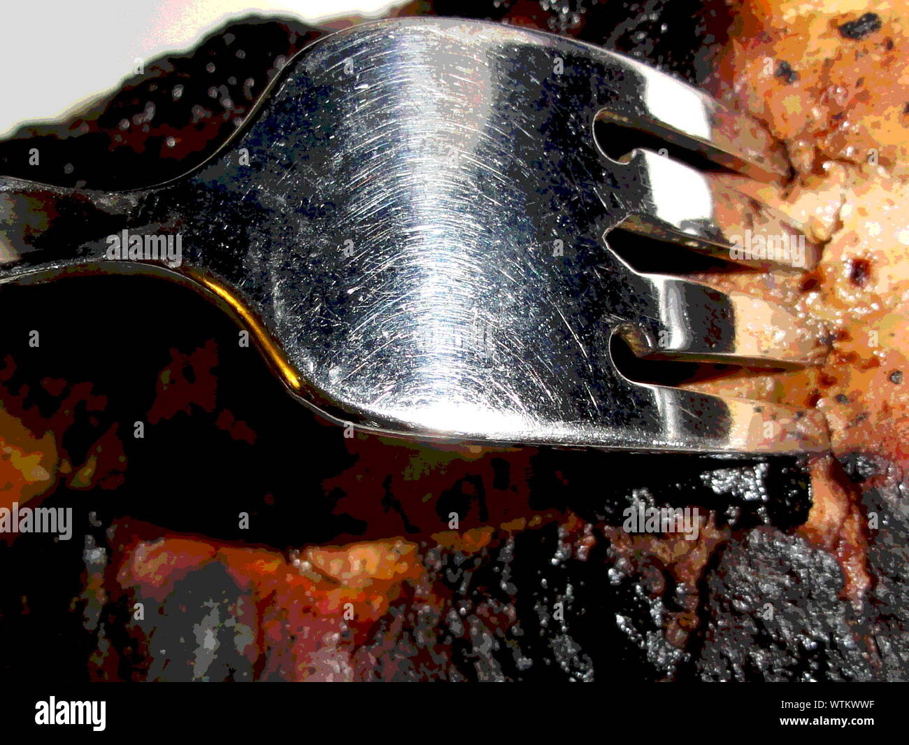 Fork meat hi-res stock photography and images - Alamy