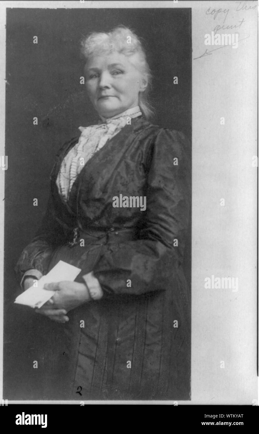 Mother Jones -- #2; Mary Harris Jones, three-quarter-length portrait ...