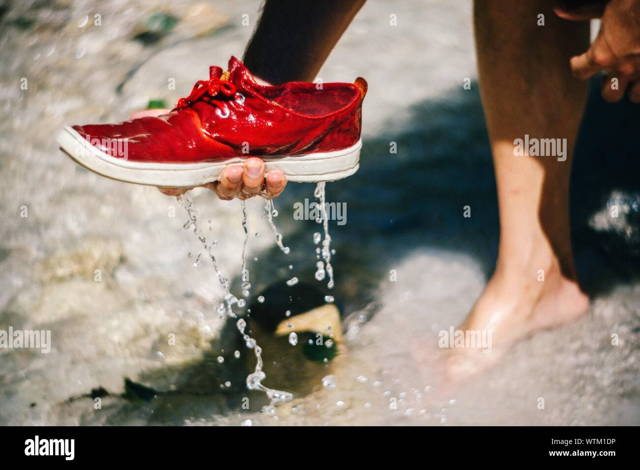 Wet Shoe High Resolution Stock Photography and Images - Alamy