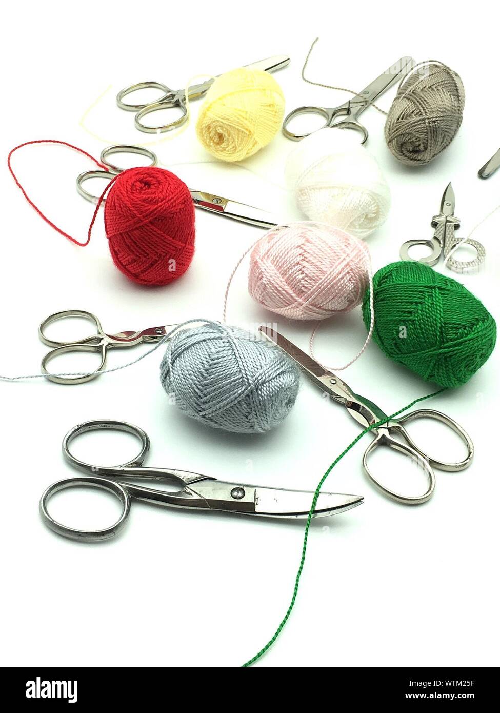 Knitting spools hi-res stock photography and images - Alamy