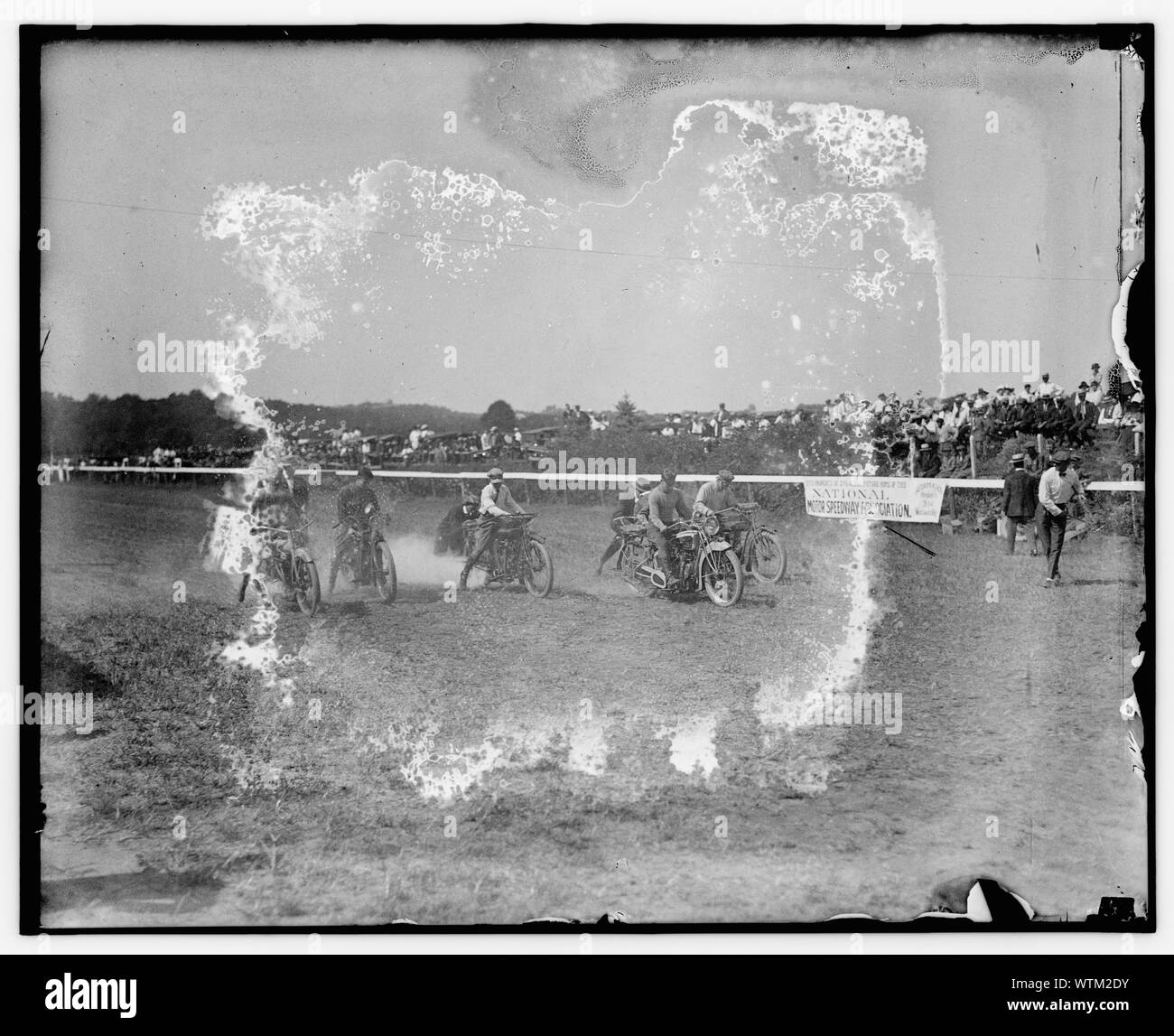 Early motorcycle races hi-res stock photography and images - Alamy
